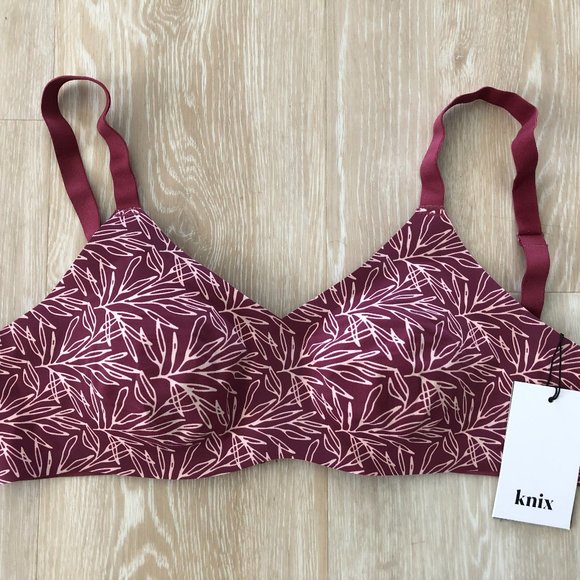 knix | Intimates & Sleepwear | Brand New Knix Wireless Padded Vneck Bra ...